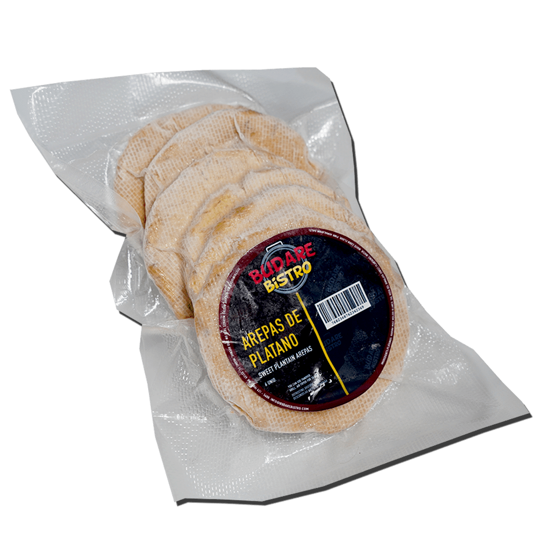 Budare Bistro Arepas de Platano (6 Unid) - Budare Bistro