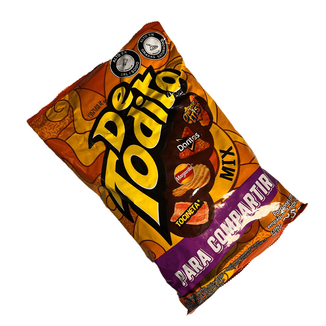 De Todito Mix (165g) Doritos, Tocineta, Cheese Tris, Margarita - Budare ...