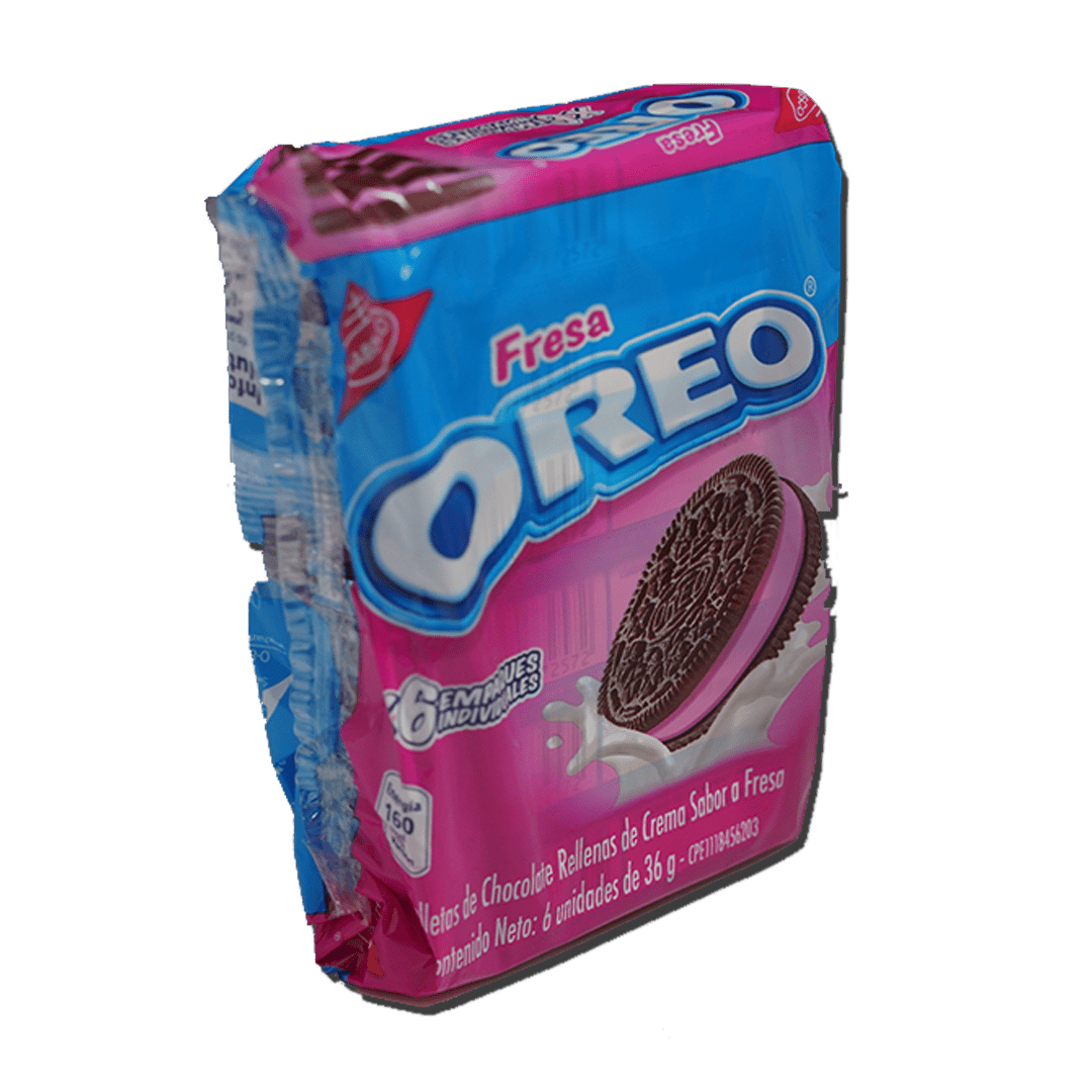 Oreo Fresa Venezuela (6 Unid/36g each) - Budare Bistro