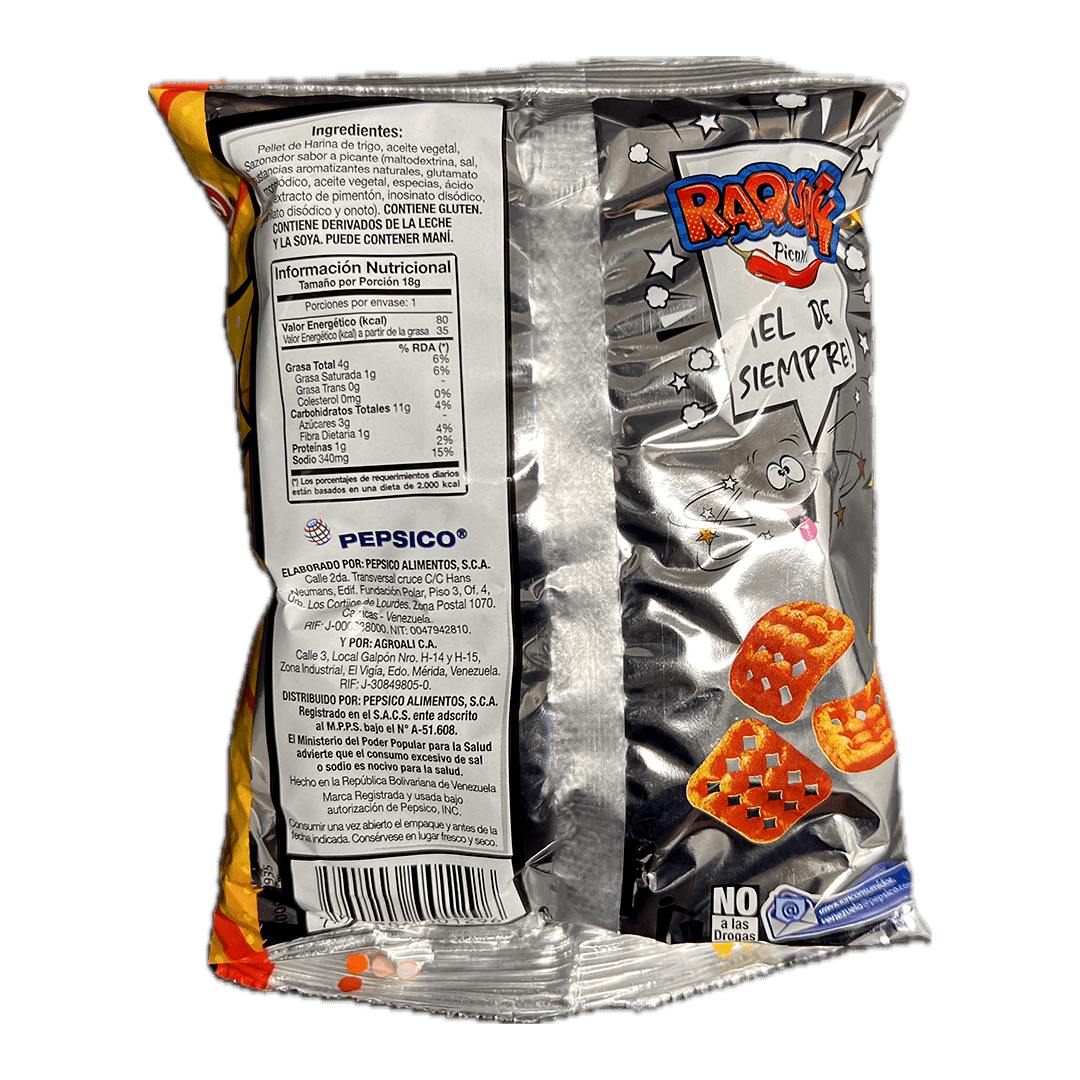 Raquety Picante (18g) - Budare Bistro